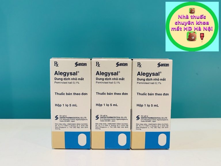 Alegysal 0.1% 5ml - Nhật - Nhà thuốc chuyên khoa mắt HD Hà Nội
