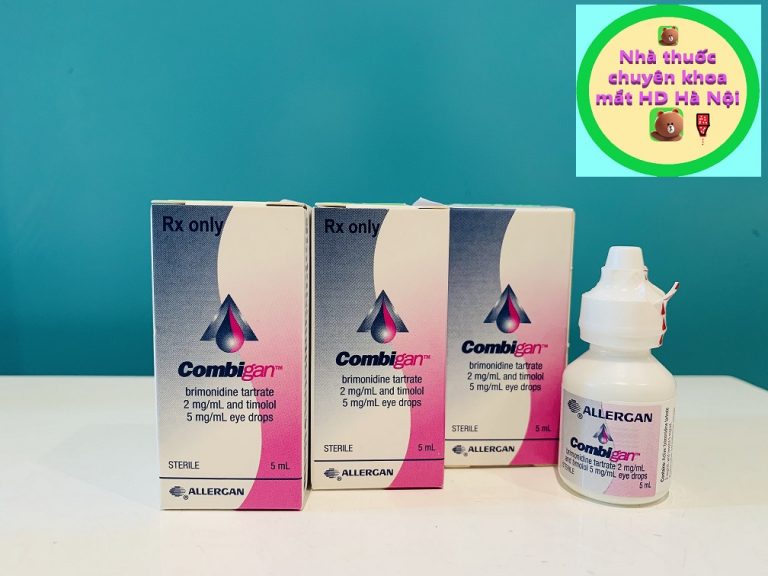 Combigan 5ml - Ireland - Nhà thuốc chuyên khoa mắt HD Hà Nội