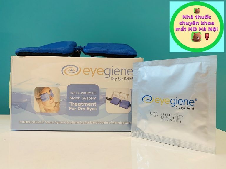 Eyegiene System chườm ấm-TQ - Nhà thuốc chuyên khoa mắt HD Hà Nội