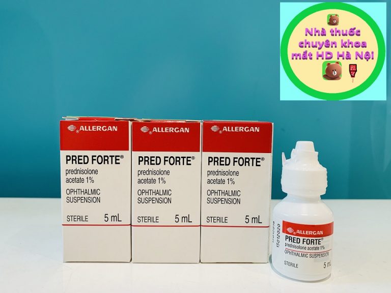 Pred Forte 1% 5ml - Ireland - Nhà thuốc chuyên khoa mắt HD Hà Nội