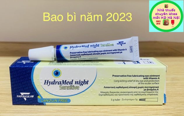 HydraMed Night Sensitive 5g - Ý - Nhà thuốc chuyên khoa mắt HD Hà Nội